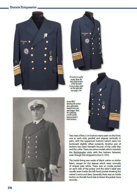 Deutsche Kriegsmarine Uniforms, Insignia, Equipment Germany Navy 1933 ...